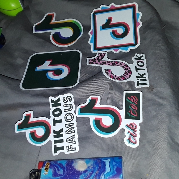 Accessories | 6 Tik Tok Stickers | Poshmark